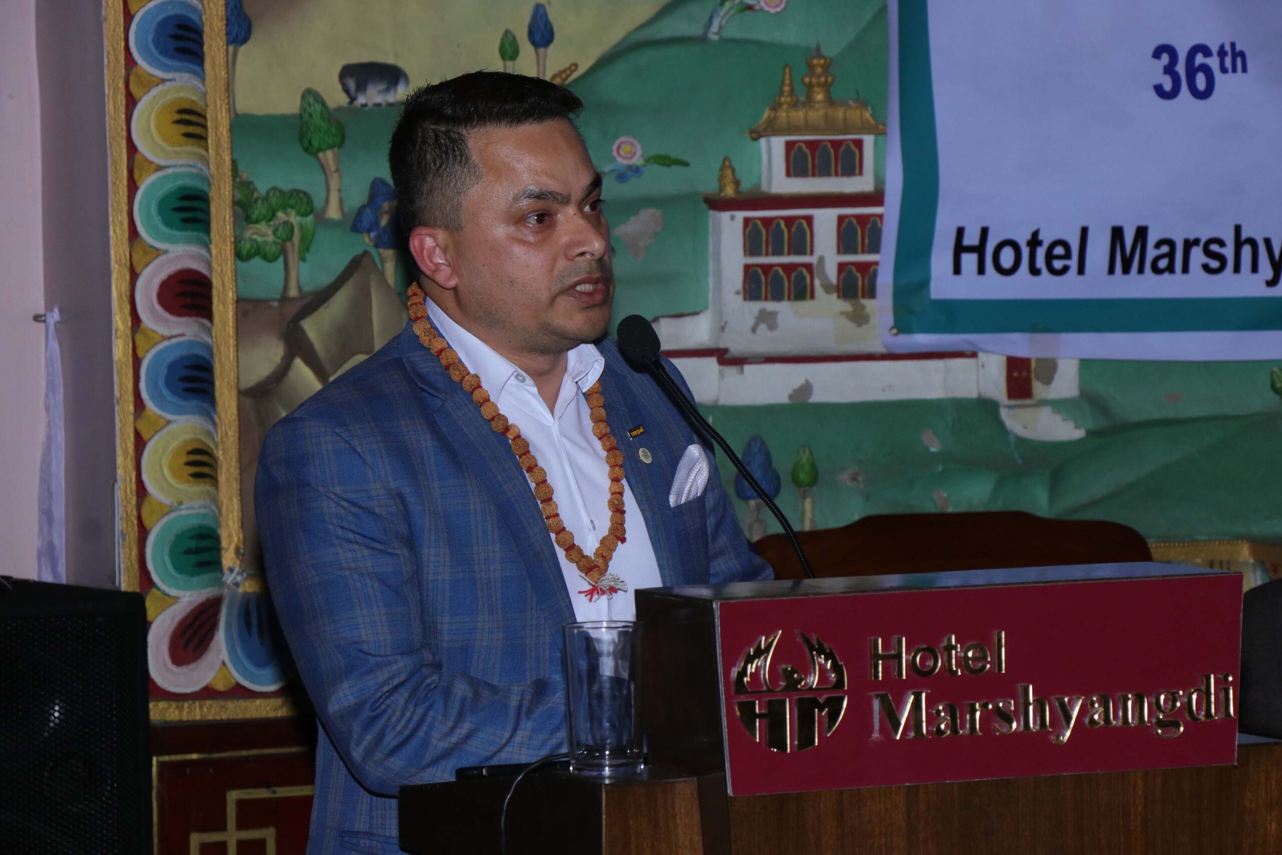 Kumar mani thapaliya #president #nata - Global Photo Bank Global Photo Bank